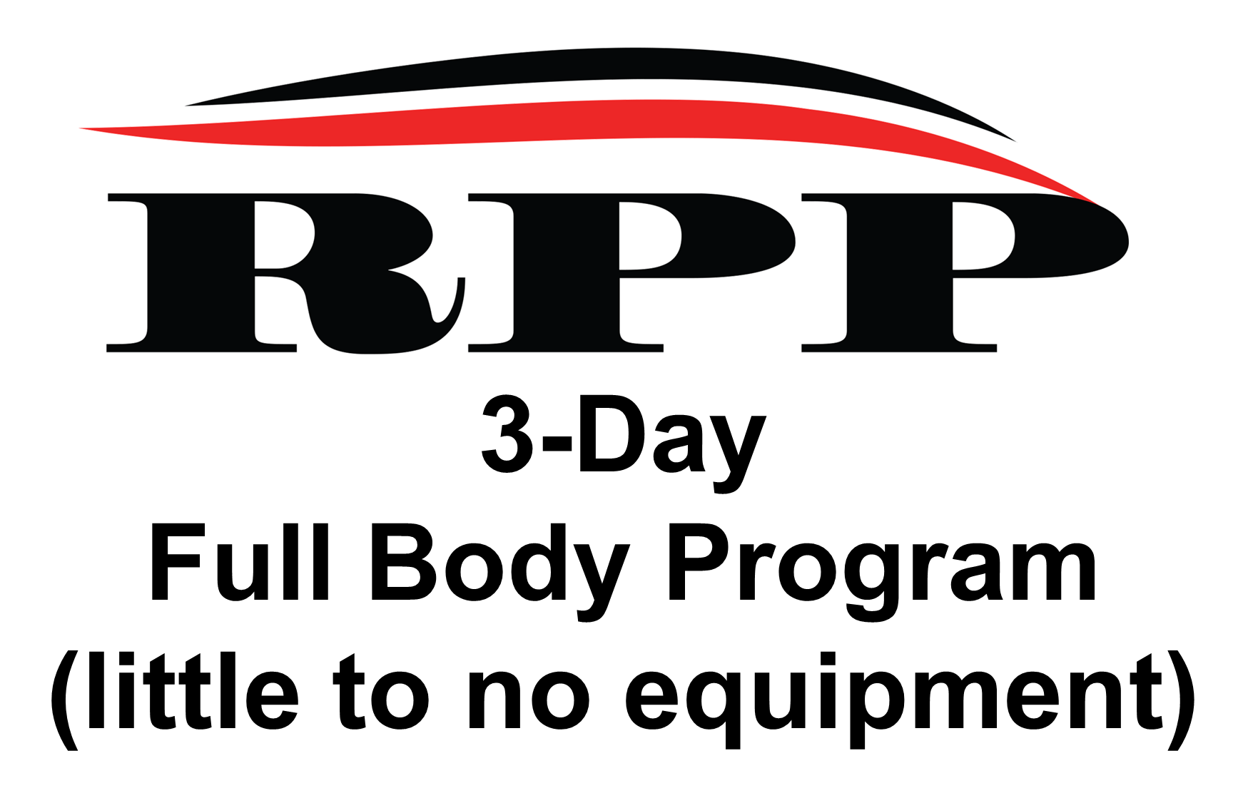 3-Day Full Body Program (minimal equipment) - Phase 1 • RPP Baseball