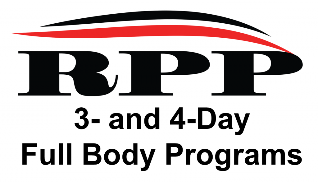 3 and 4-Day Programs (w/ and w/o equipment) - Phase 1 • RPP Baseball