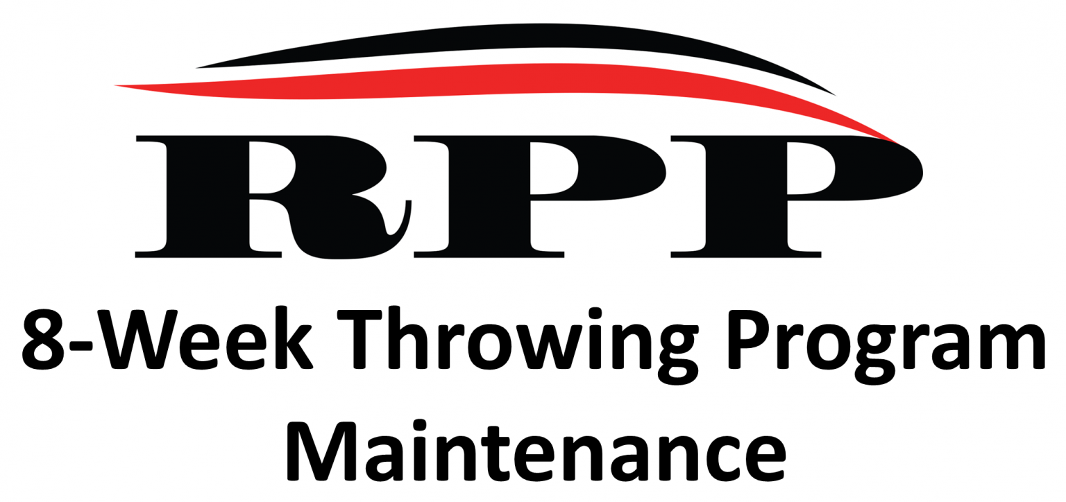 8-Week Baseball Throwing Program - Maintenance • RPP Baseball
