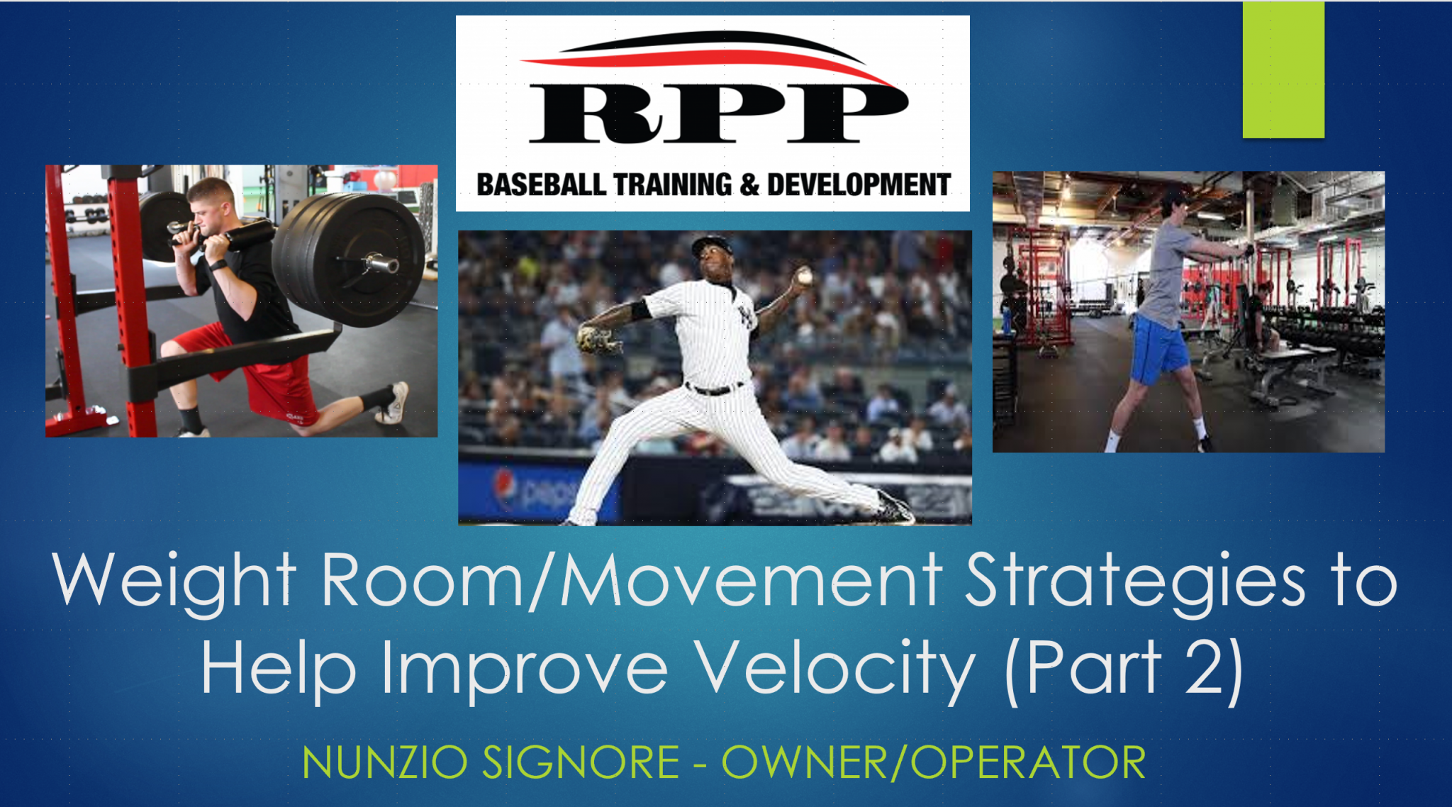 Zoom #3 - Weight Room Strategies to Improve Pitching Velocity (Part 2 ...